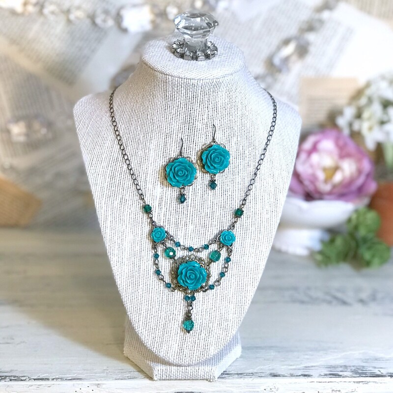 Teal Jewelry - Etsy