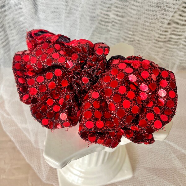 80s Hair Bow - Etsy
