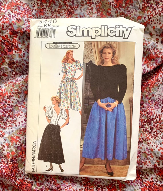 Vintage Simplicity Sewing Pattern Jane Schaffenhausen Belle | Etsy