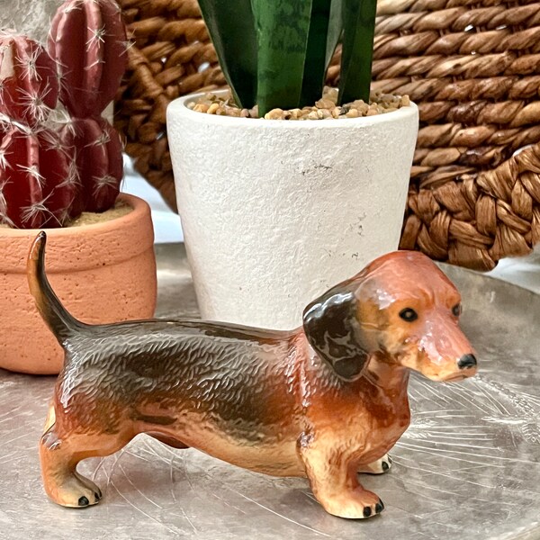 Ceramic Dachshund - Etsy