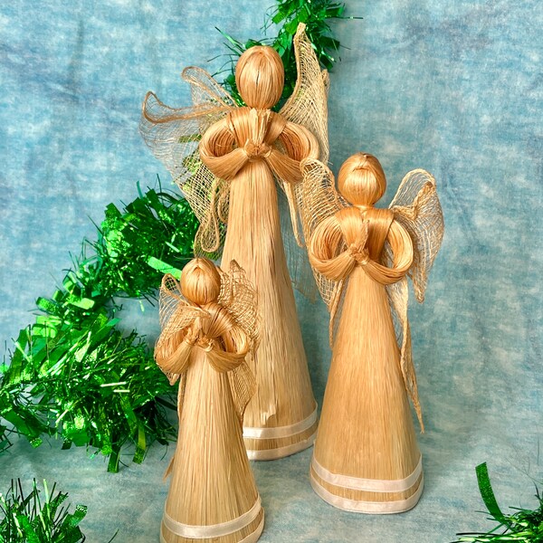 Raffia Angels - Etsy