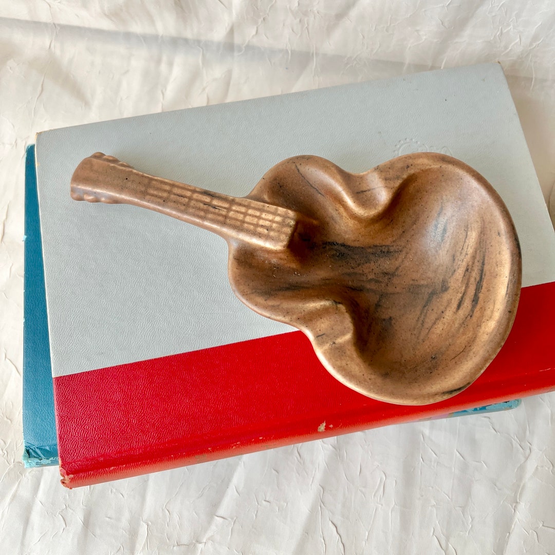 Vintage Ashtray, Cello, Stringed Instrument, Dresser Dish, Ash Tray ...