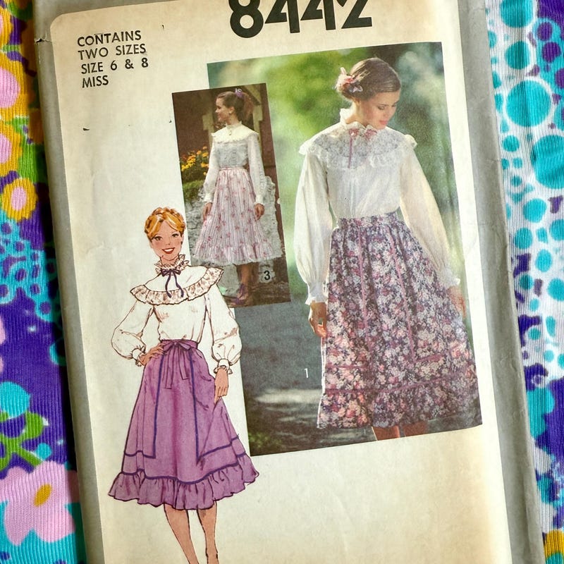 Prairie Skirt Pattern - Etsy