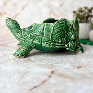 Mccoy Turtle Planter, Vintage 40s 50s, Sculptural, Mccoy Pottery, Mid ...