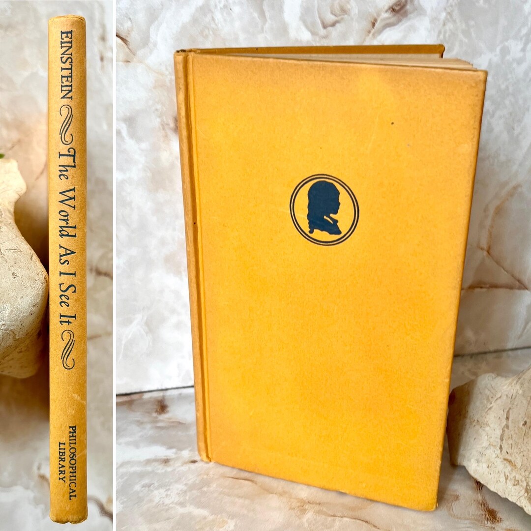 Vintage Einstein Book: the World as I See It, 1949 - Etsy