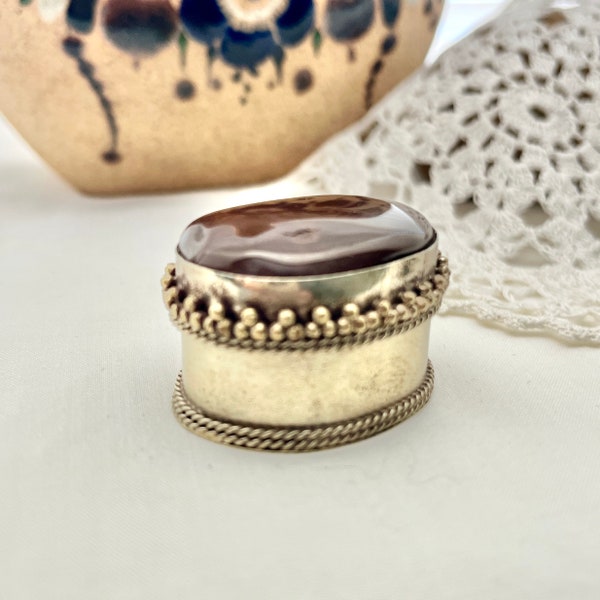 Ornate Pill Box - Etsy