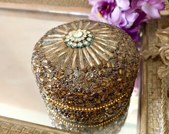 Jeweled Trinket Box | Etsy