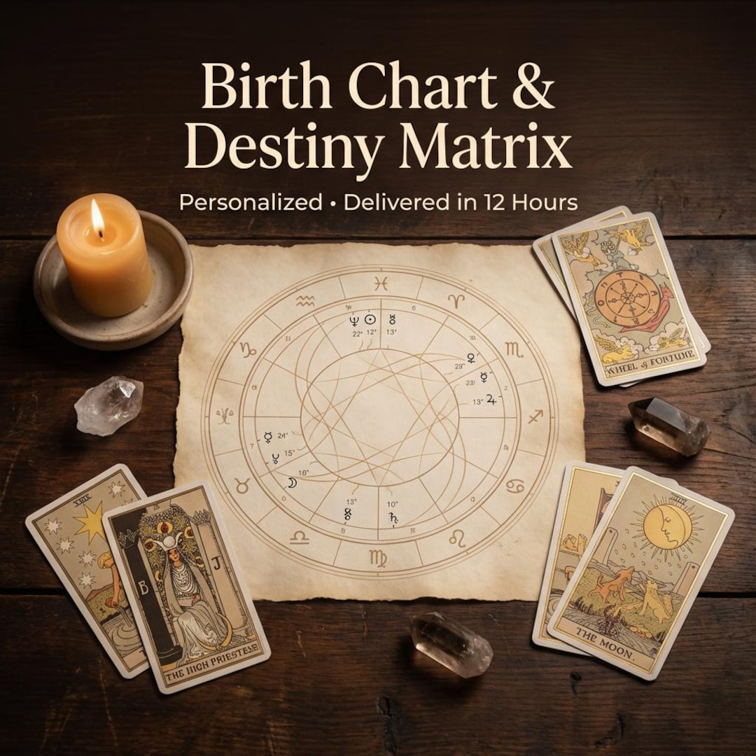 Life Path & Destiny Matrix Reading – Personalized Birth Chart Insight ...