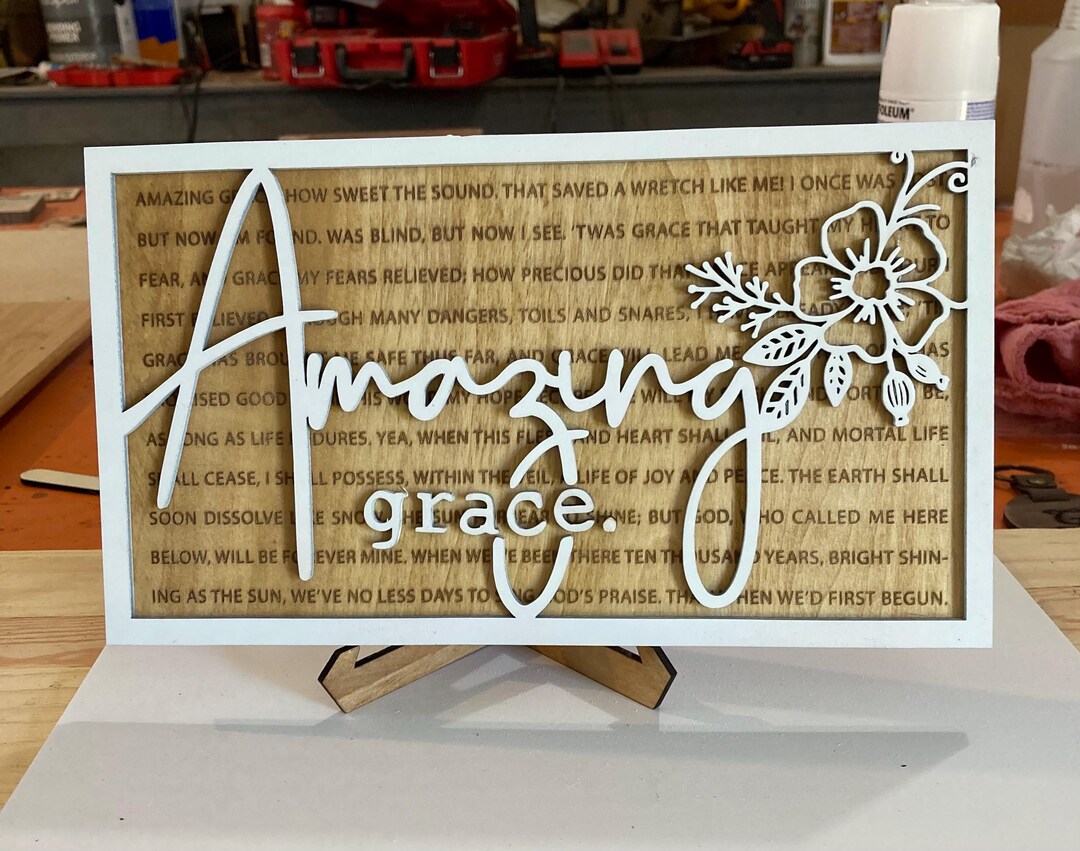 Amazing Grace Display - Etsy