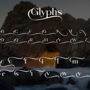 Modern Luxury Serif Font, Swash Font, Custom Font, Font Styles ...