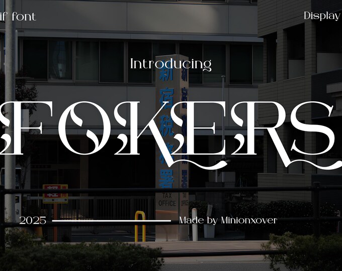 Elegant Serif Font for WEB USE ONLY | Display Font | Unique Font ...