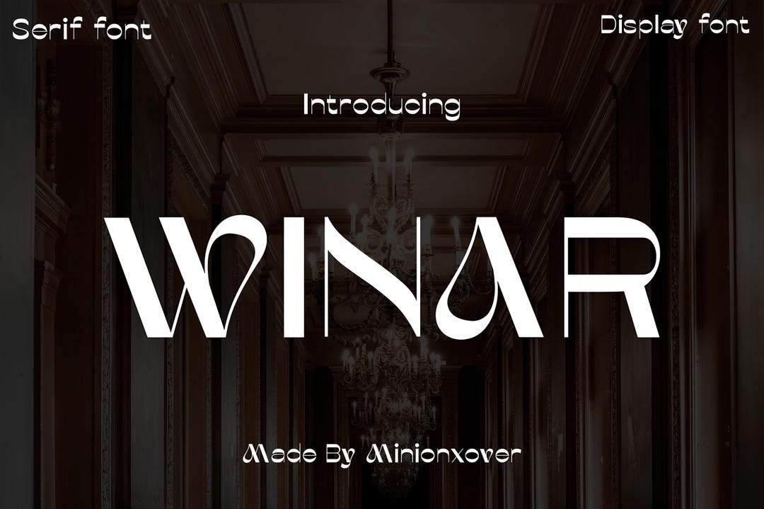 WINAR FONT, Modern Classic Font, Handwritten Font, Personal Display ...