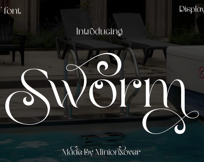 Elegant Serif Font for WEB USE ONLY | Display Font | Unique Font ...