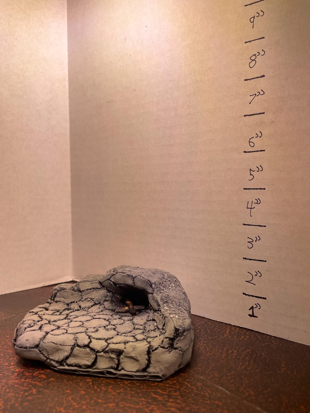 Handmade Warhammer Terrain Wall - 2.5” Rubble Cover With Fireplace ...