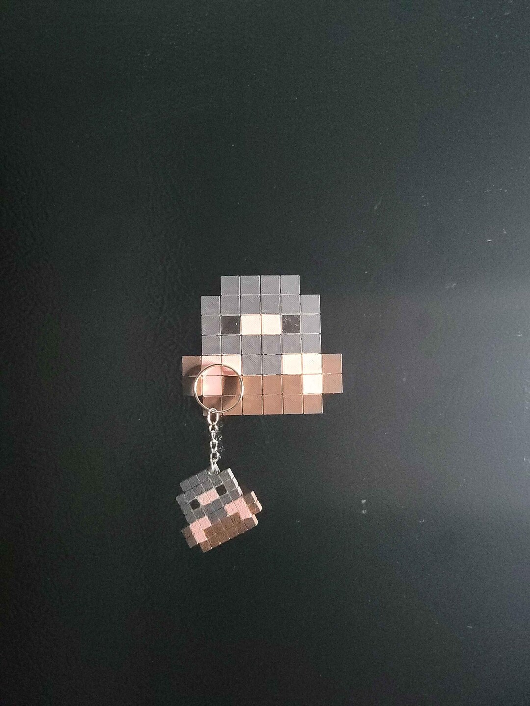 3D Printed Pixel Art Mole Magnetic Coaster – Retro Style Decor ...