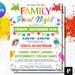 Family Paint Night Flyer Template: School PTA PTO Event (canva Editable ...