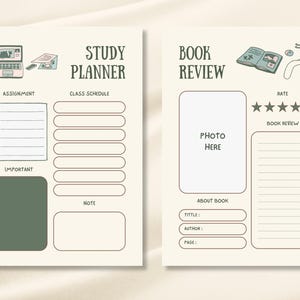 Printable Planner Bundle: Daily, Weekly, Monthly, Yearly (digital PDF ...