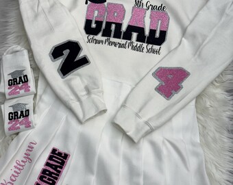 8th GRADE/SENIOR GRADUATION Skirt Set/graduation Outfit - Etsy