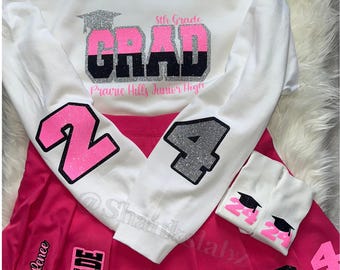 GRADUATION SKIRT Set With Socks/graduation Outfit/pre-k, 8th Grade ...