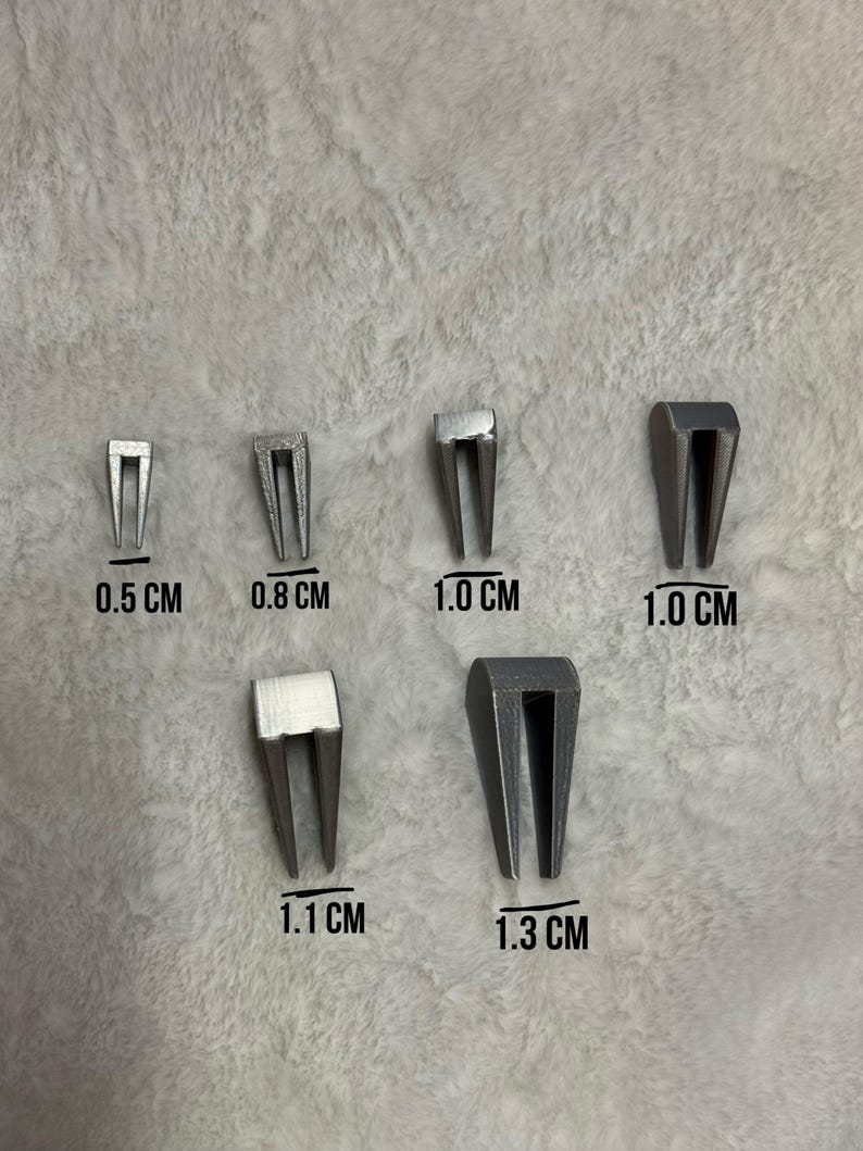 3D Printed Fursuit Tag Piercings: Clip-on Fursuit Accessory - Etsy