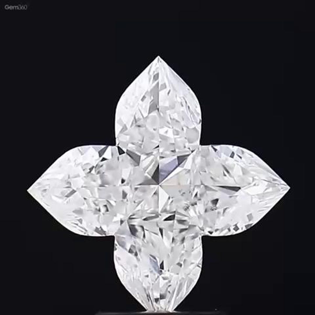 Lily Cut CVD Lab Grown Loose Diamond, Wholesale Fantasy Shape Colorless ...