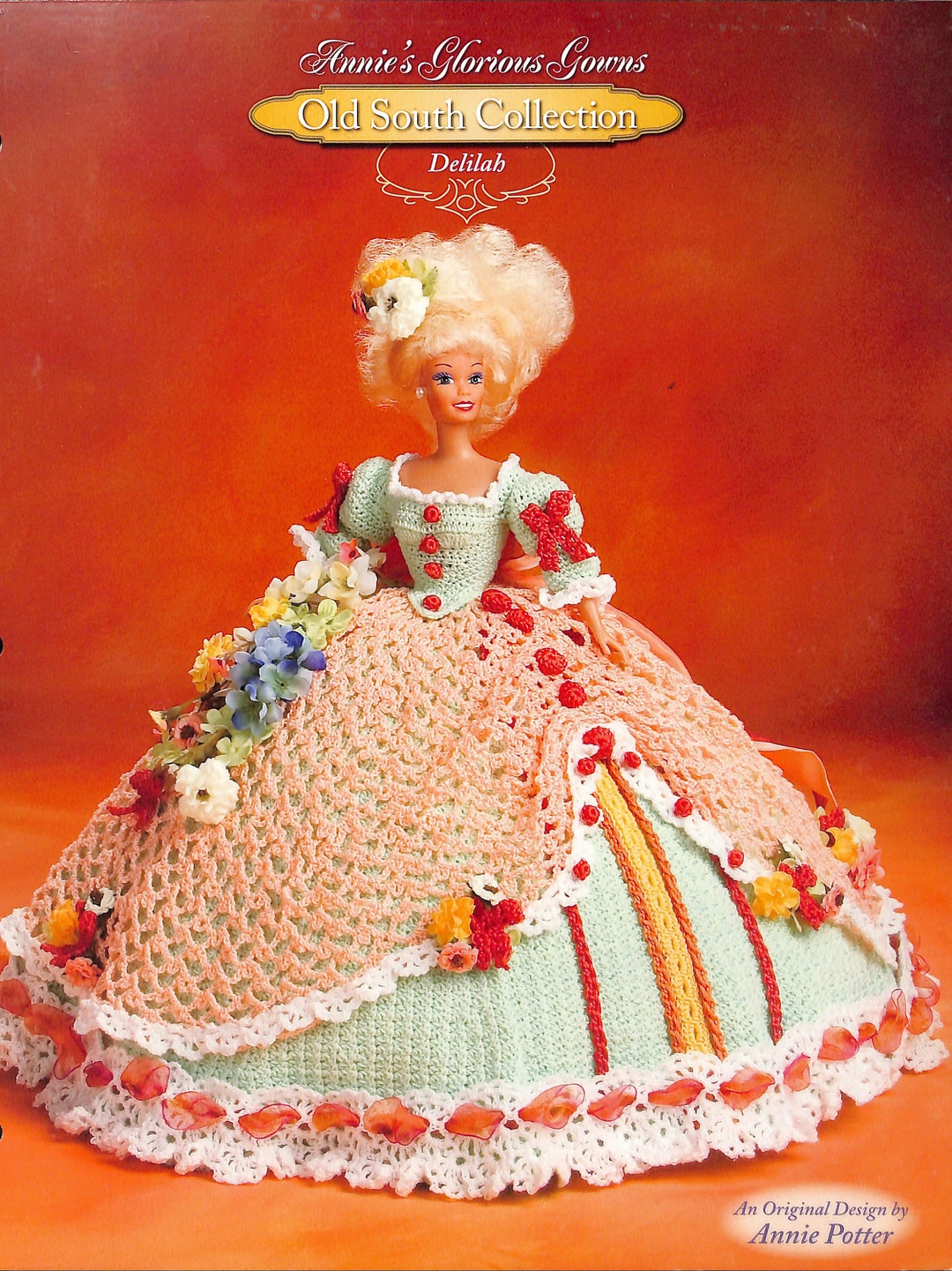 Annie's Glorious Gowns Set-old South Collection-delilah Crochet Dress ...
