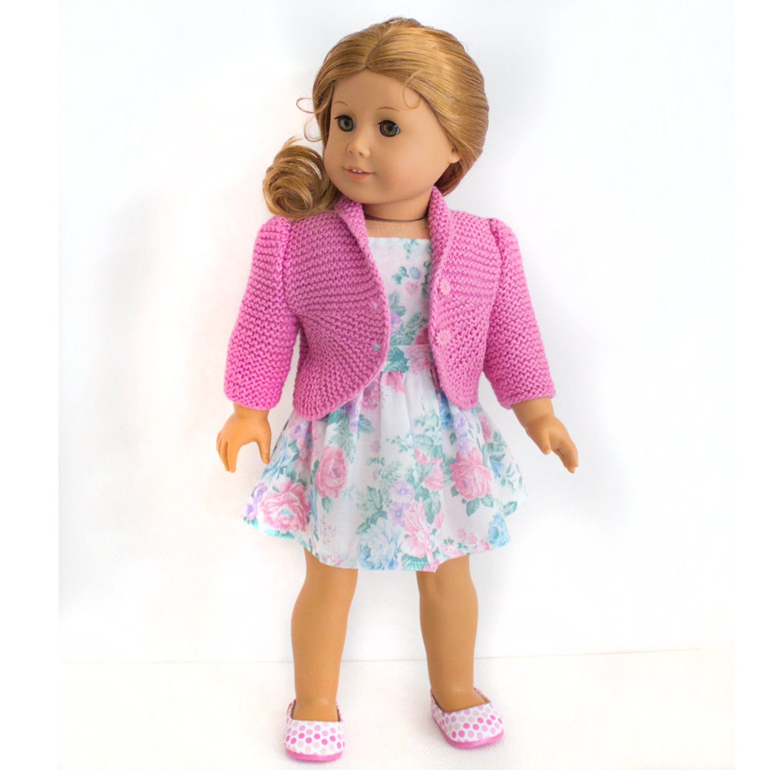 Pink Bolero Cardigan for 18 Inch Dolls Doll Clothes - Etsy