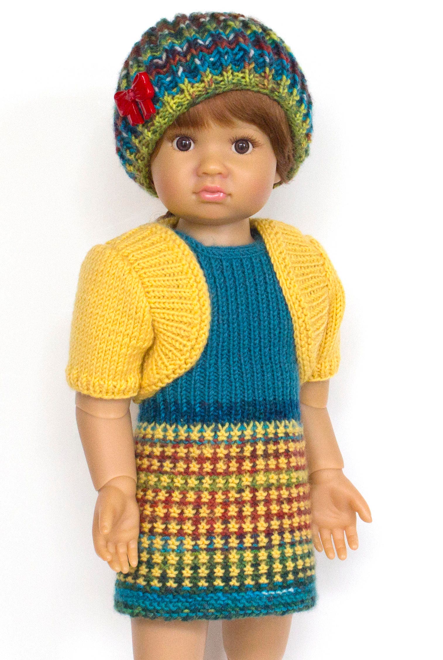 Doll Clothes for Slim 18 inch Dolls Doll Dress Doll Bolero | Etsy