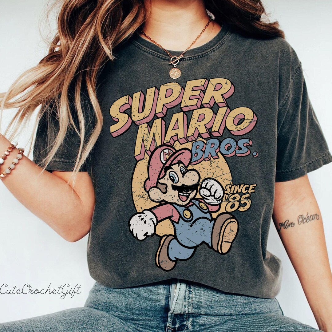 Vintage Super Mario Png, the Super Mario Bros Movie, Mario Trip Png ...