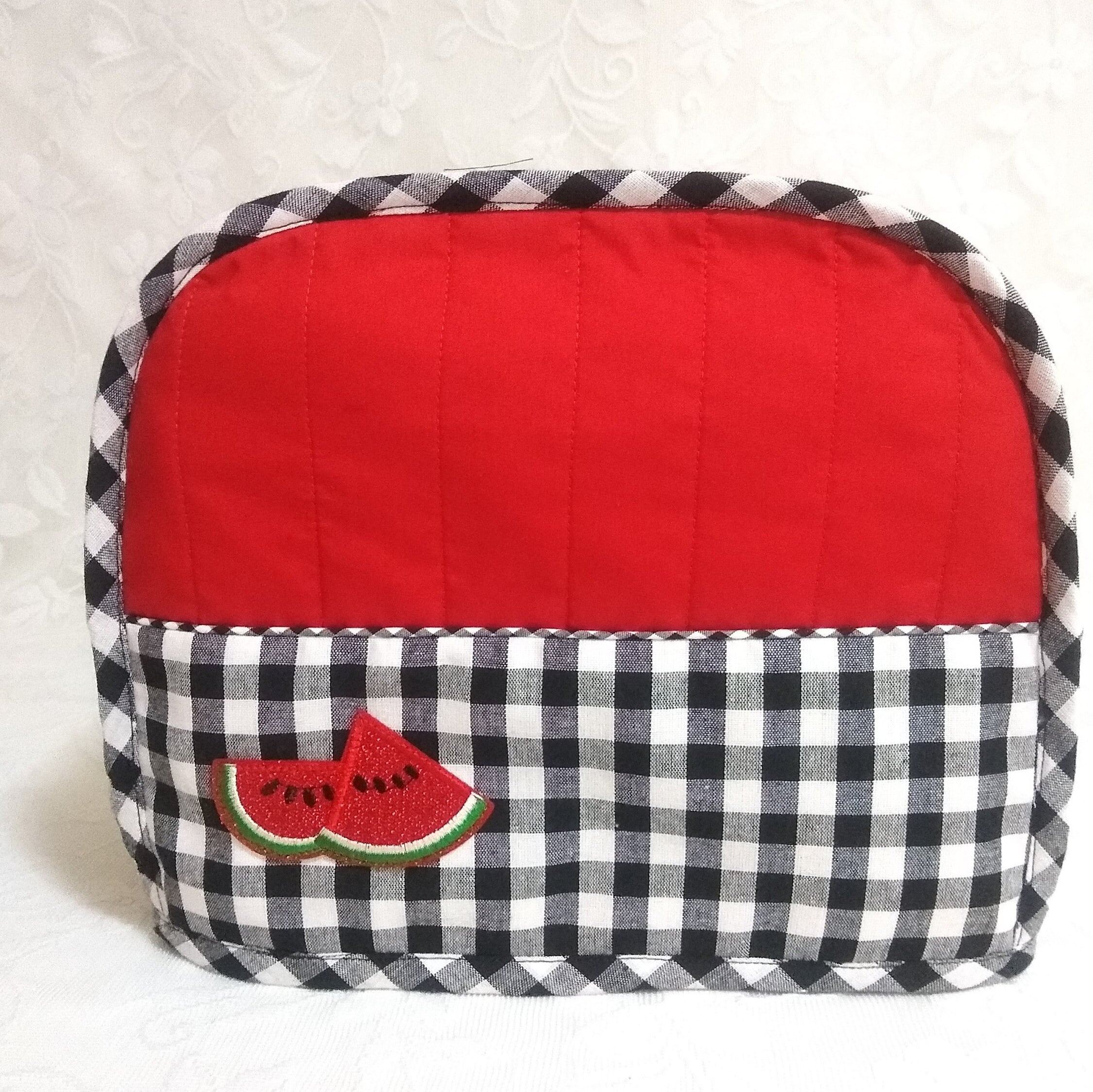 Buffalo Check Toaster Cover 2 Slice, Apple Cherry and Watermelon ...