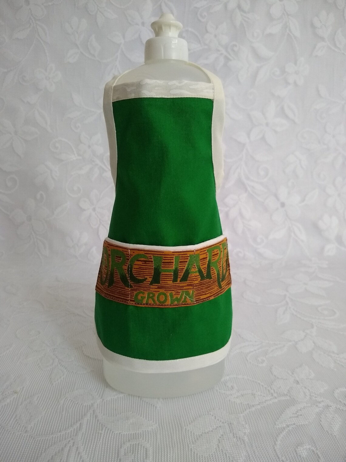 Bread Machine Cover: Green Apples Dust Cover With Pockets, Cotton ...