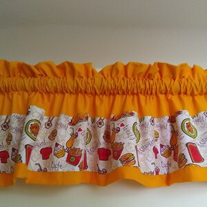 Kitchen Valance - Etsy