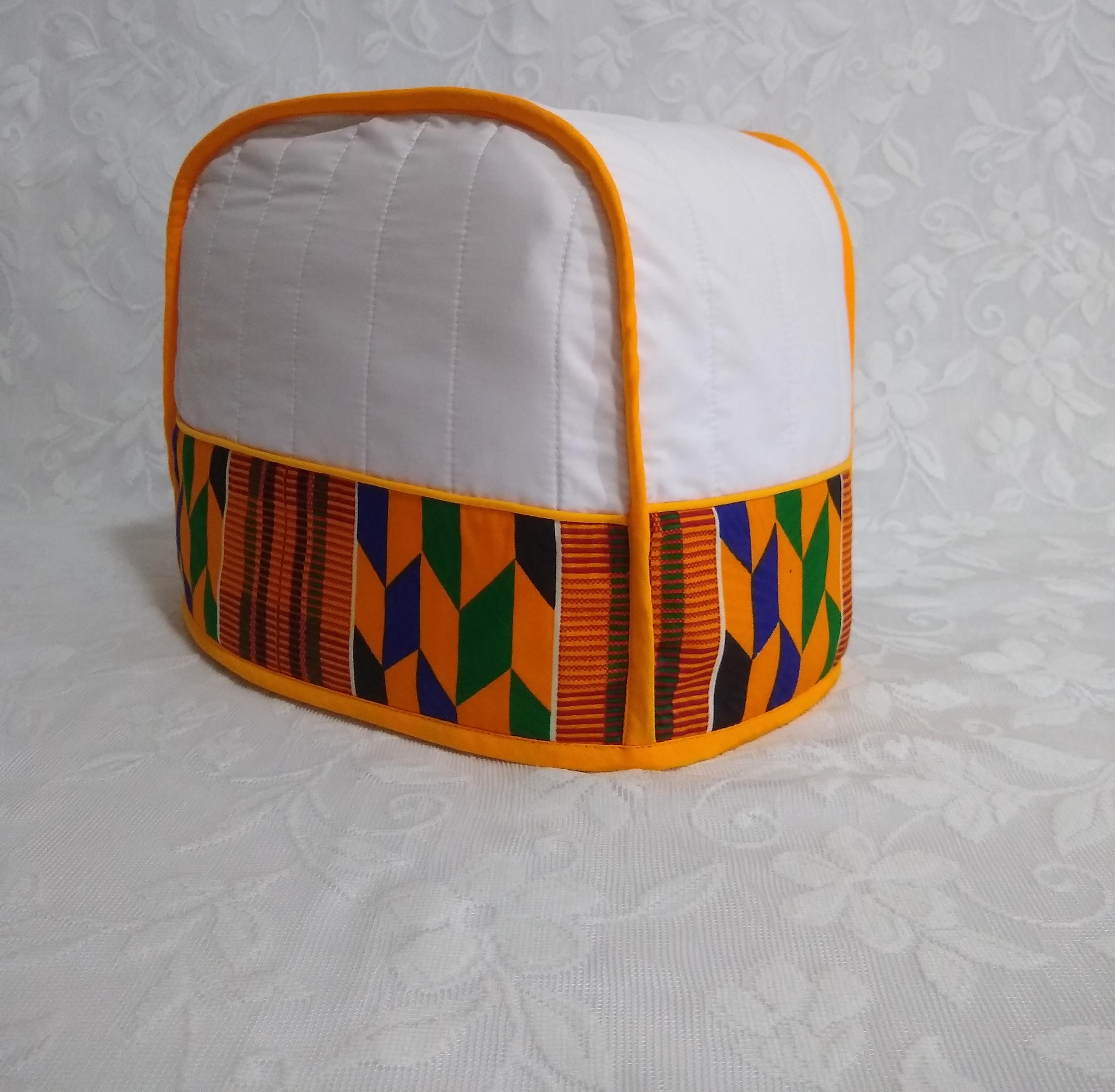 Kente Fabric Toaster Cover: African Print Appliance Dust Cover - Etsy