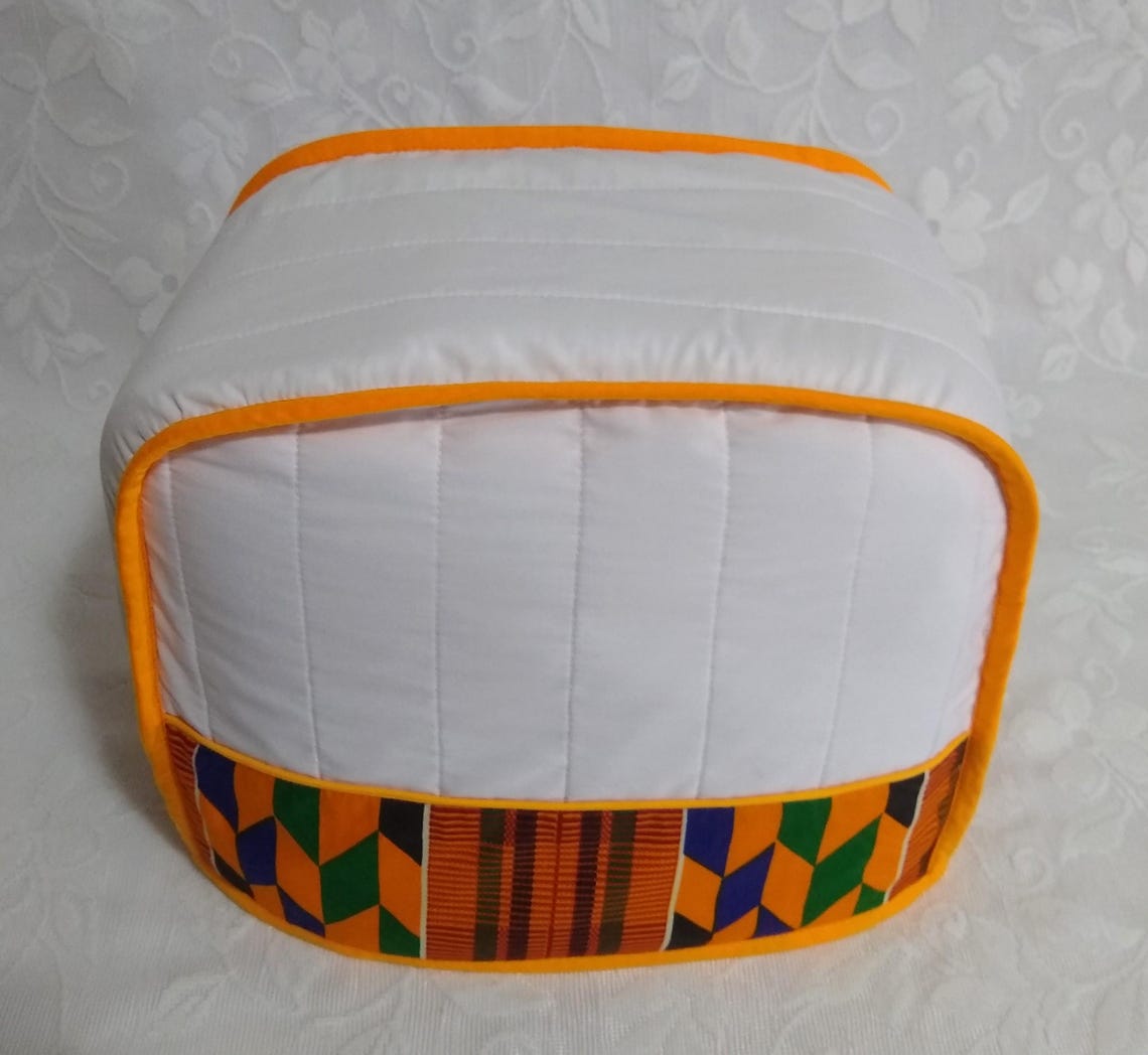 Kente Fabric Toaster Cover: African Print Appliance Dust Cover - Etsy