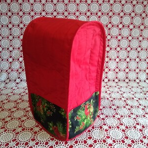 Christmas Toaster Cover With Birds, Red Toaster Cover, Holiday Toaster ...