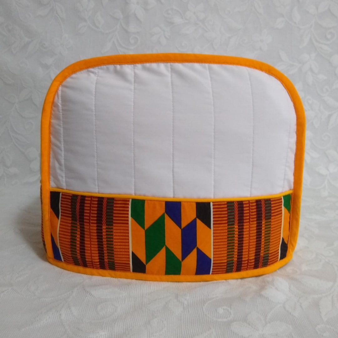 Kente Fabric Toaster Cover: African Print Appliance Dust Cover - Etsy
