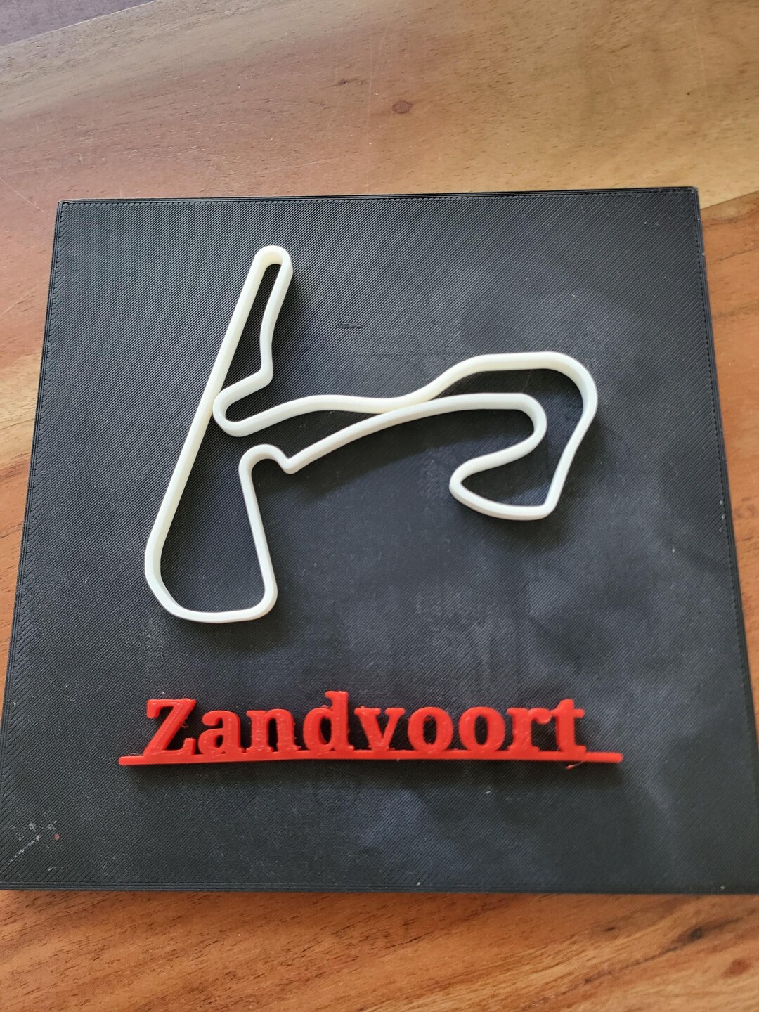Racing Track Art, Zandvoort 3D Printed Plaque, Motorsports Decor, Race ...