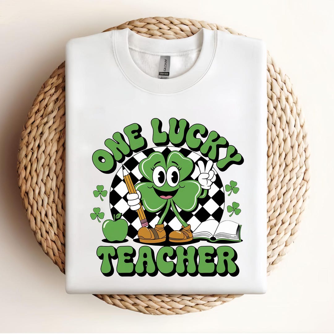 One Lucky Teacher St Patrick's Day Png, St. Patrick's Day Teacher PNG ...