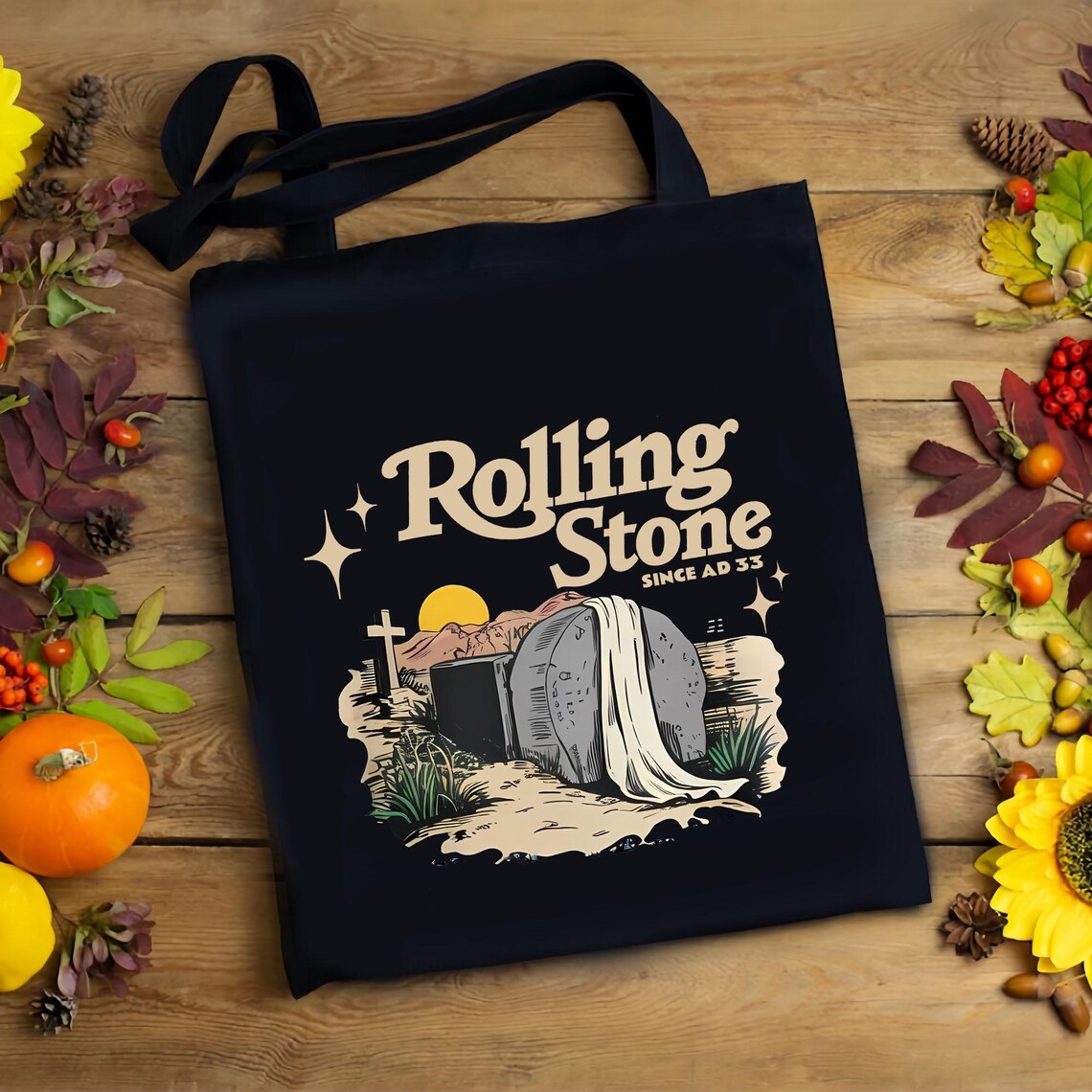 Rolling Stones PNG Digital Download, He is Risen Png, Christian Easter ...