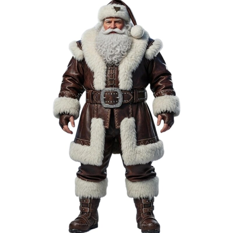 Leather Santa Claus Boots - Etsy