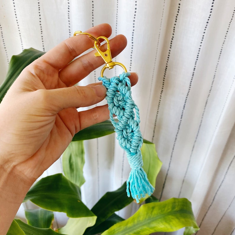 Macrame Keychain Craft Kit - Etsy