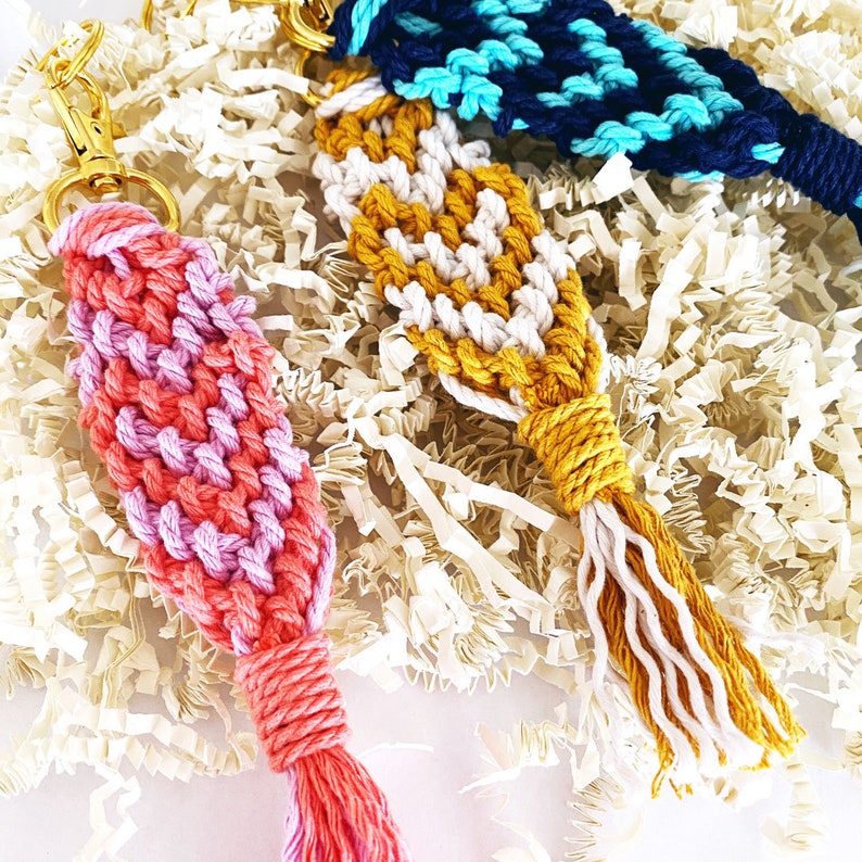 Heart Keychain Craft Kit Friendship Bracelet DIY - Etsy