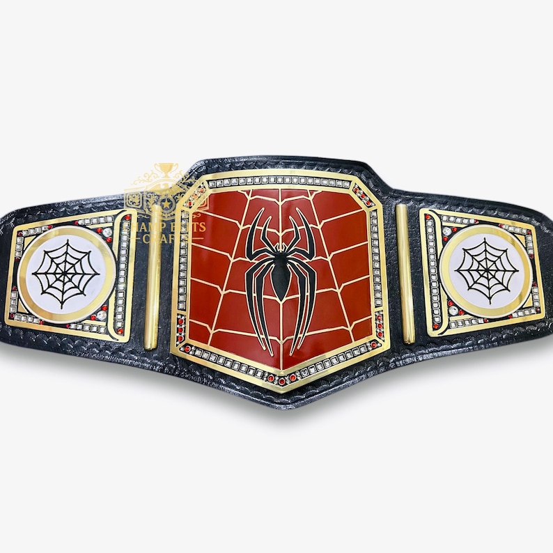 Spider Hero Championship Belt for Kids – Custom Superhero Title Belt ...
