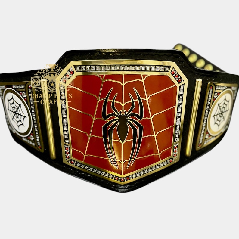 Spider Hero Championship Belt for Kids – Custom Superhero Title Belt ...