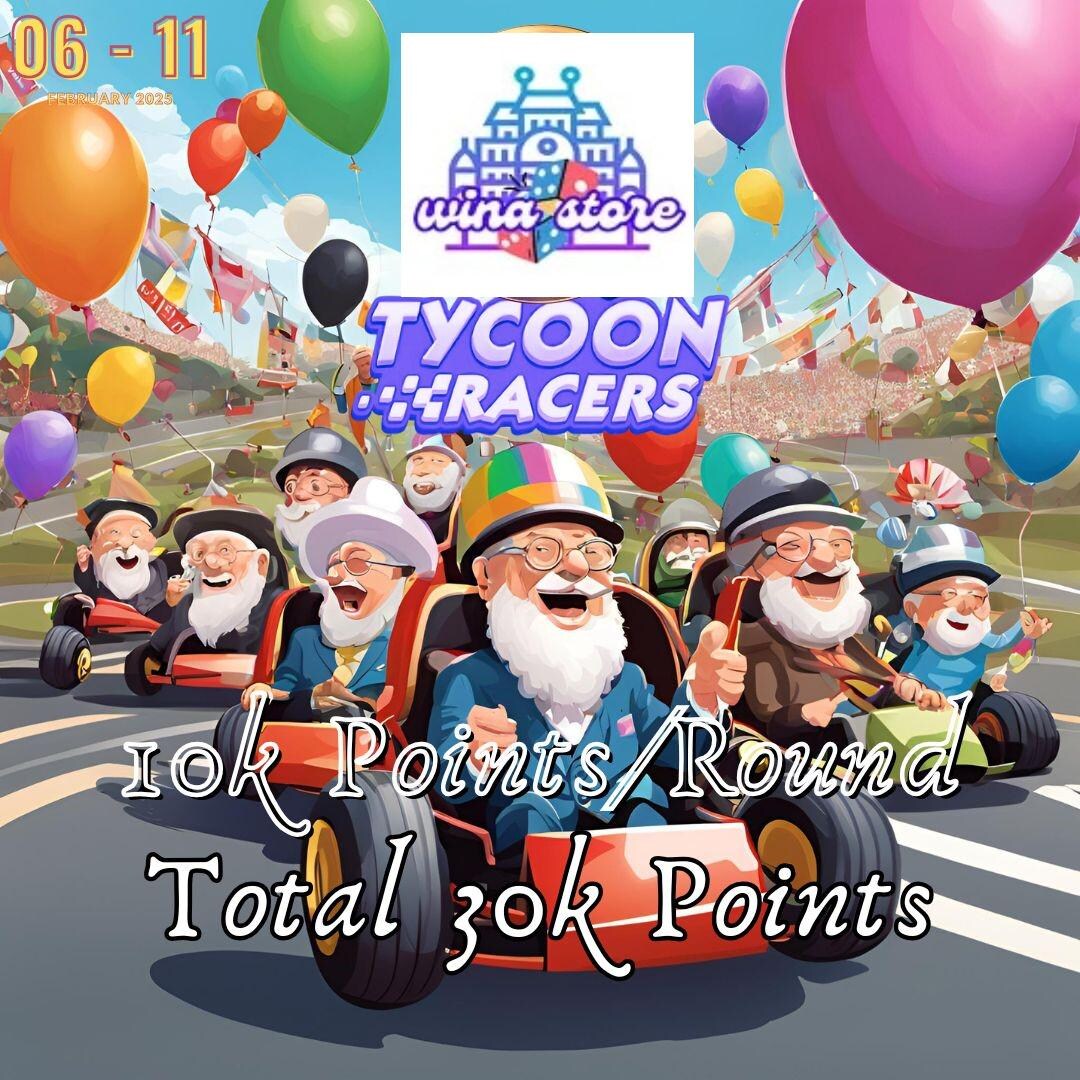 Tycoon Racers 3 Race Mogo Full Carry Service 10k Points/round Total 30k ...