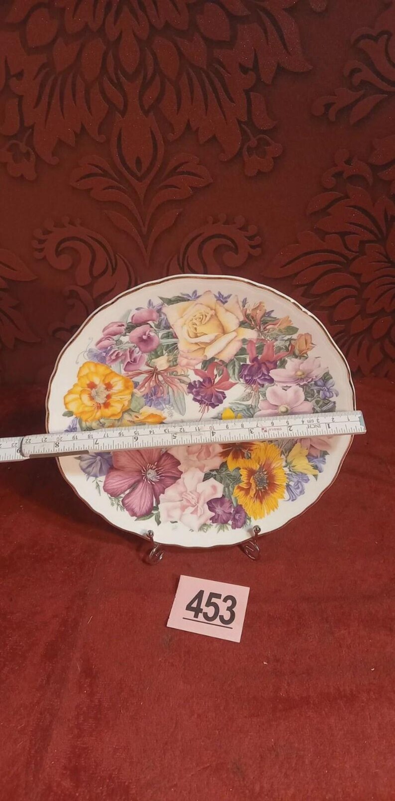 Royal Albert Collectors Plate by Sara Anne Schofield Birthday Bouquet ...