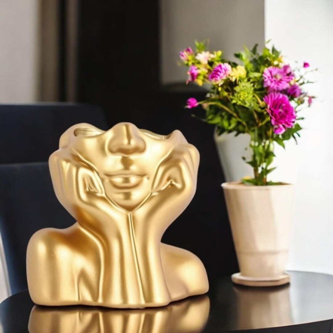 Boho Minimalist Female Form Vase – Abstract Woman Body Jar|modern Home ...