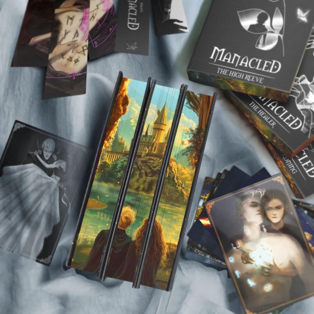 Manacled Book – 3 Hardcover Volume Set With Bookmasks, Matte Posters ...