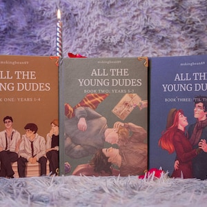 All the Young Dudes – 3 Book Hardcover Set | AO3 Fanfiction by Mskingbean89 | Collector’s ...
