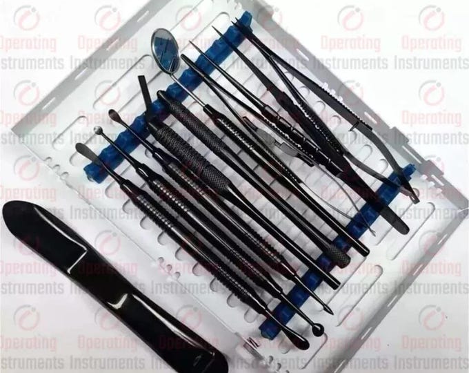 Micro Periodontal, Oral Surgery Kit Surgical Instruments Dental Oral ...